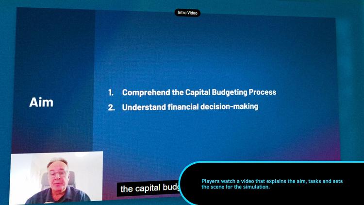 Capital Budgeting Simulation - make critical investment decision
